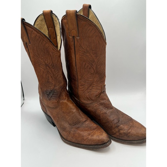 Abilene Boot Co. | Shoes | Abilene Brown Cowboy Boots Mens 85 | Poshmark
